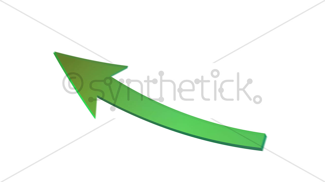 5 Green Moving Arrows | Stock Video by Synthetick
