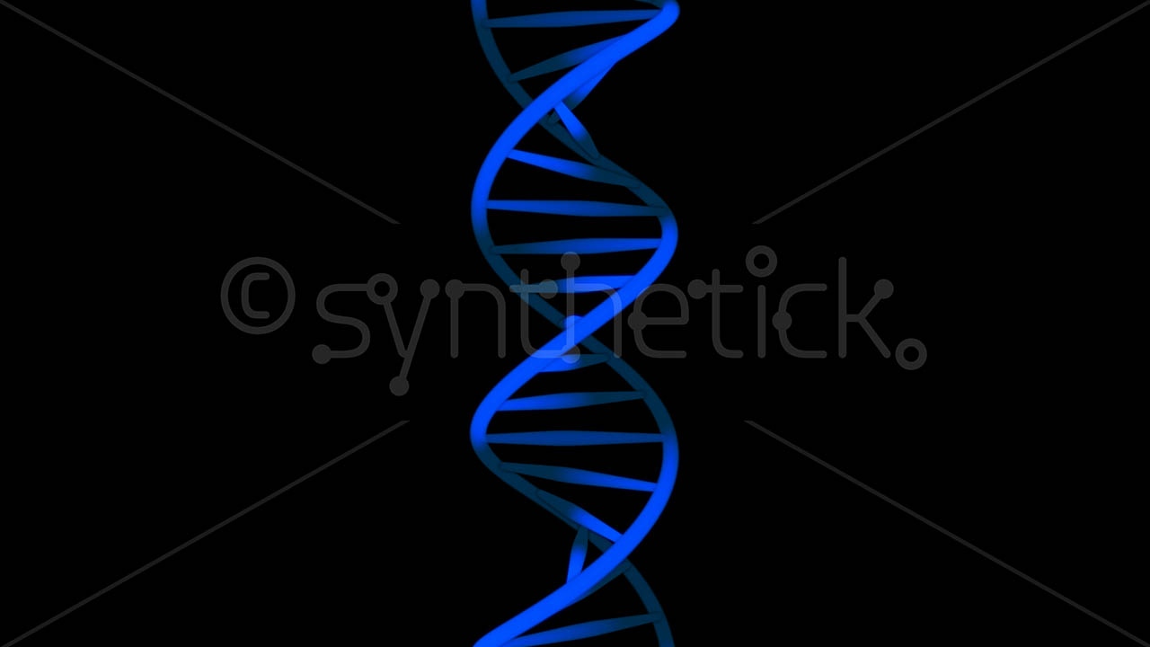 DNA Dollar Symbol, Blue | Stock Video by Synthetick