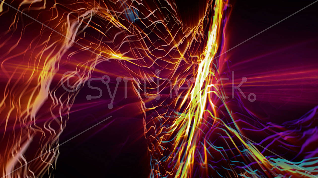 Electric Energy Helix | Stock Video by Synthetick