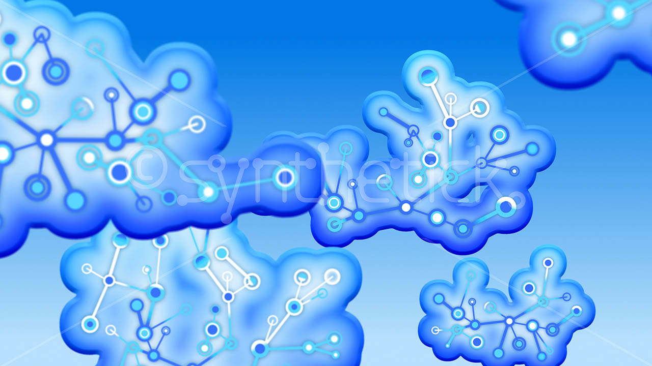 Cloud Networks Animation | Stock Video by Synthetick