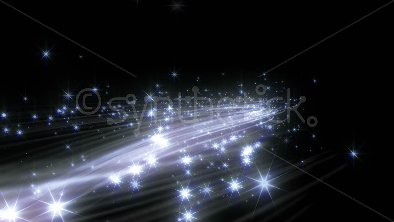 Red Star Trails Loop | Stock Video by Synthetick