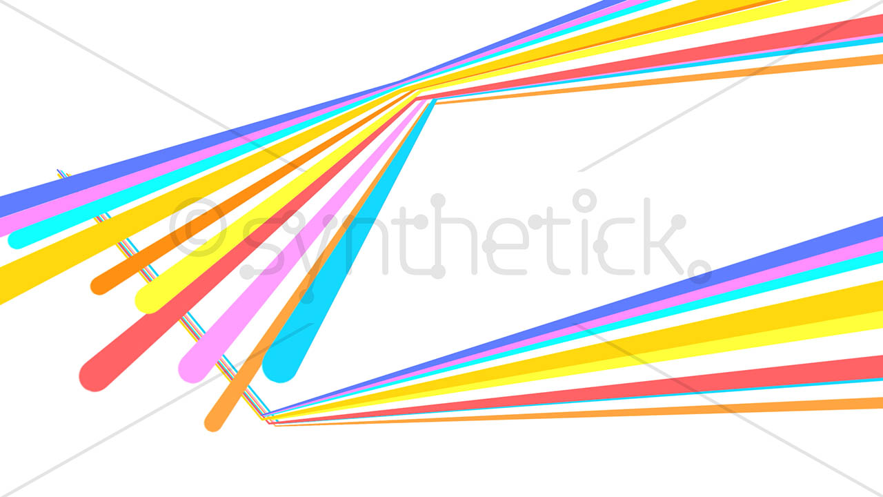 Colorful Straight Lines | Stock Video by Synthetick