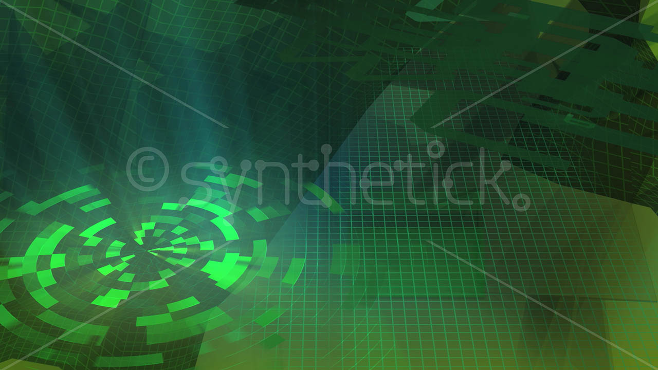 Green Techno Loop | Stock Video by Synthetick